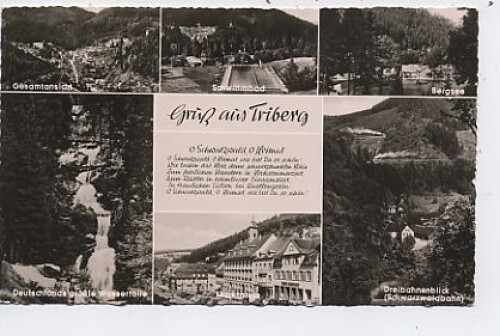 Triberg im Schwarzwald Mehrbildkarte gl1959 37.530 | eBay
