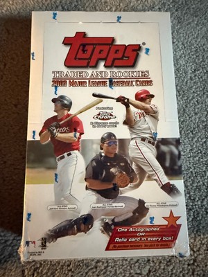 2003 Topps Baseball Traded And Rookies Factory Sealed Hobby Box LOWEST ...
