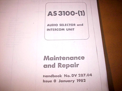 Becker Flugfunk AS 3100 -1 install & service manual | eBay