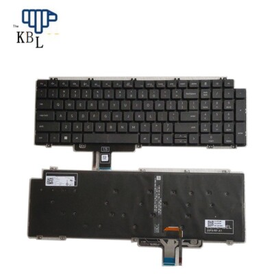 Original New US LayoutFor Dell Precision 7750 7550 Black Backlit Laptop ...