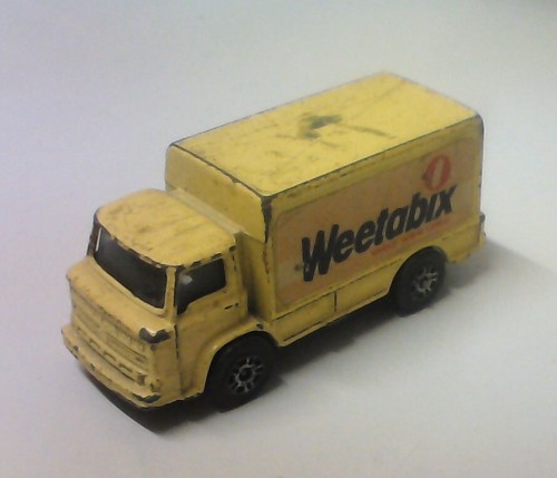 Corgi Juniors Weetabix Leyland Terrier Van Model Toy Die-Cast Truck ...