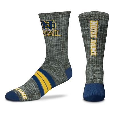 Notre Dame Fighting Irish Quad Promo Men's Crew Socks | eBay