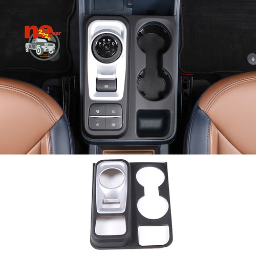 ABS Black White Center Console Gear Panel Trim Kits For Ford Maverick ...