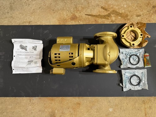 Bell & Gossett 1/3 HP, HD3 AB Bronze Circulator Pump, Lead Free | eBay