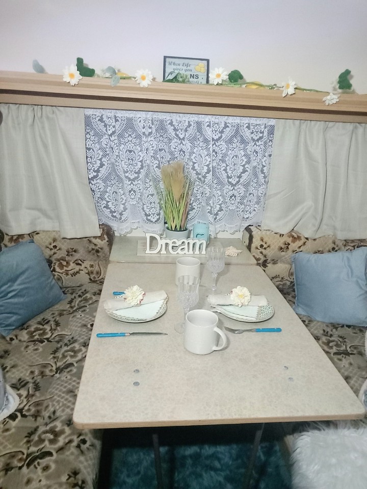 'ELSA' OUR VERY RARE VINTAGE/RETRO CARAVAN*2 BERTH COMPASS RALLYE 360+2 ...