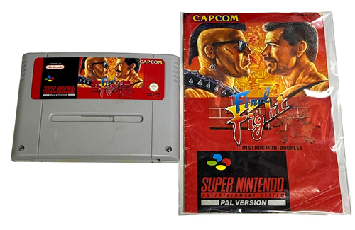 Final Fight Nintendo SNES PAL *Cart and Manual* | eBay Australia