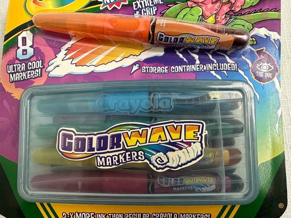 Vintage Crayola Colorwave Color Wave Markers NOS | eBay