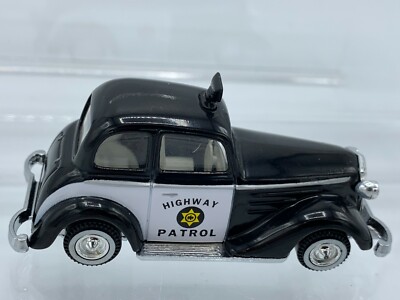 Golden Wheel- 1:64 1934 Chevy Highway Patrol Police Car #61457-1 | eBay