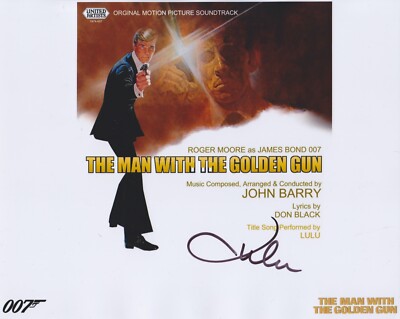 Lulu HAND SIGNED 10x8 Photo Autograph, James Bond The Man With The ...