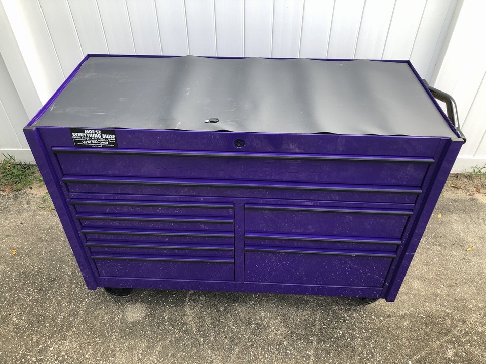 Matco 4s Toolbox Purple 2 Bay 2019, 56”x42”x25” Clean Nice | eBay