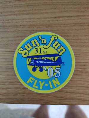 Sun 'n Fun FLy-In Sticker 2005 | eBay