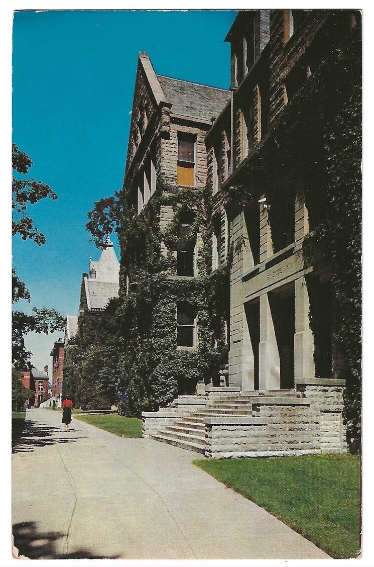 Indiana University Bloomington c1953 College Row, Science, Kirkwood ...