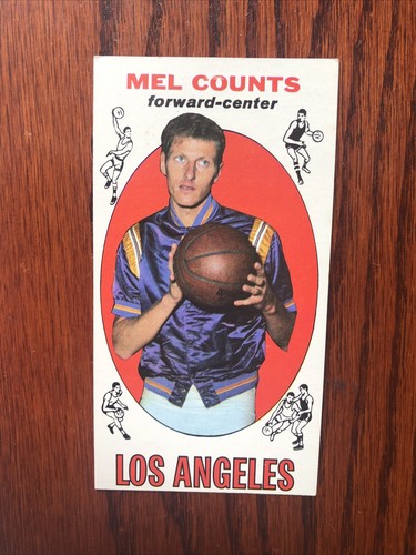 1969-70 Topps Mel Counts Rookie RC Los Angeles Lakers #49 | eBay