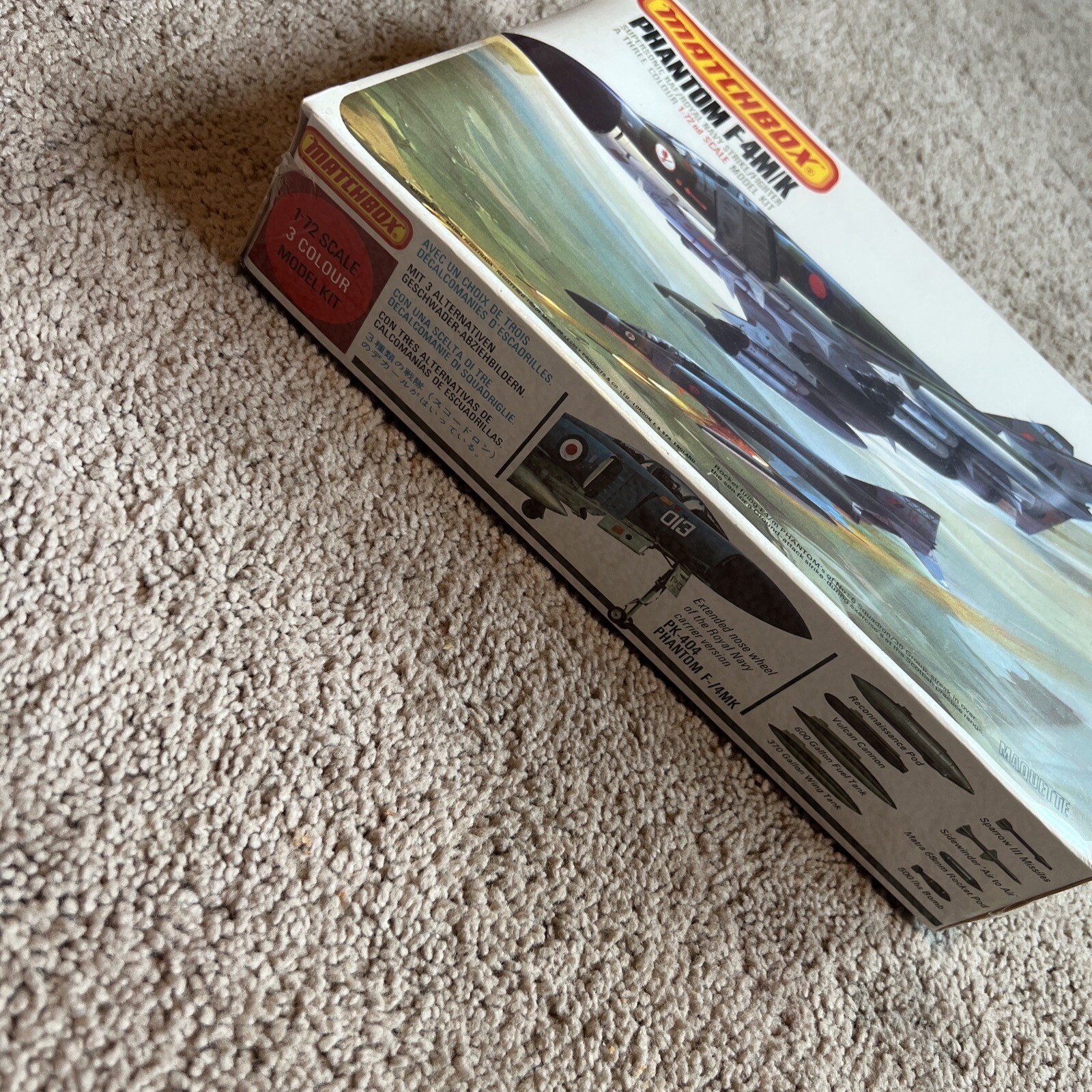 Vintage+1975+Matchbox+Model+Kit+of+a+RAF+F-4m%2Fk+Phantom+Aircraft ...