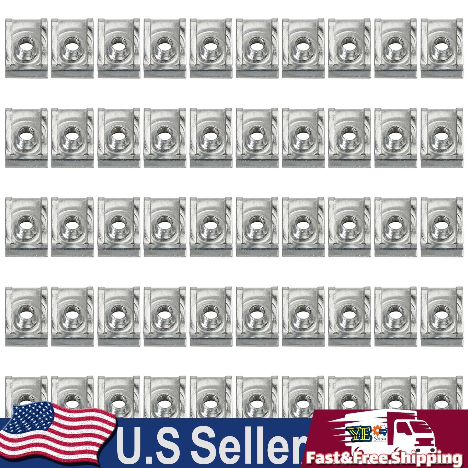 M6 THREAD ZINC PLATED SPRING SPIRE C CLIPS U NUTS SPEEDCLIPS CHIMNEY ...