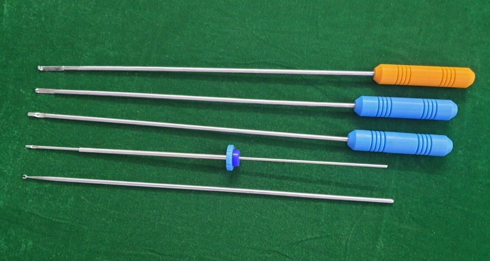 5pc Laparoscopic Knot Pusher Cutter 5mmx330mm Endoscopy Surgical ...