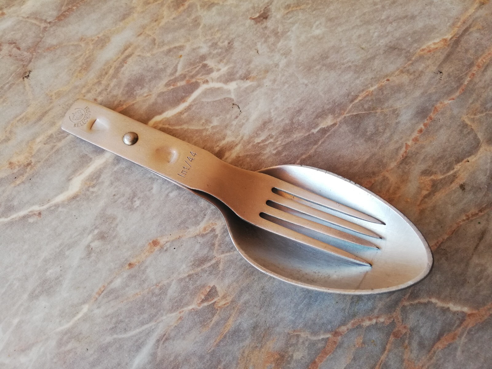 Rare WWII WW2 Finnish Finland Army Field Folding Fork & Spoon ...