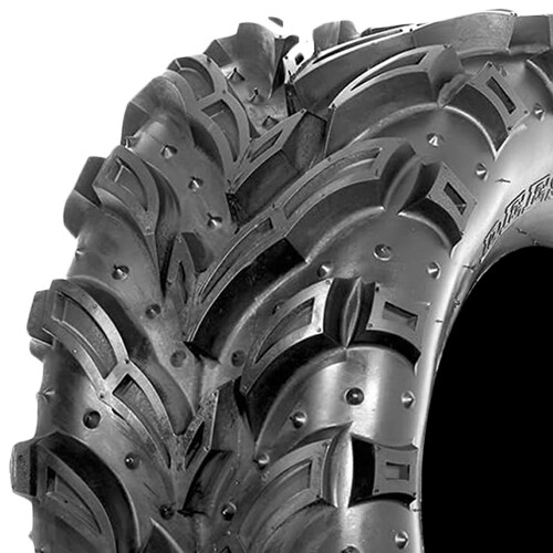(QTY 4) 28x12.00-12 Deestone D936 Mud Crusher 63F LRC Black Wall Tires ...