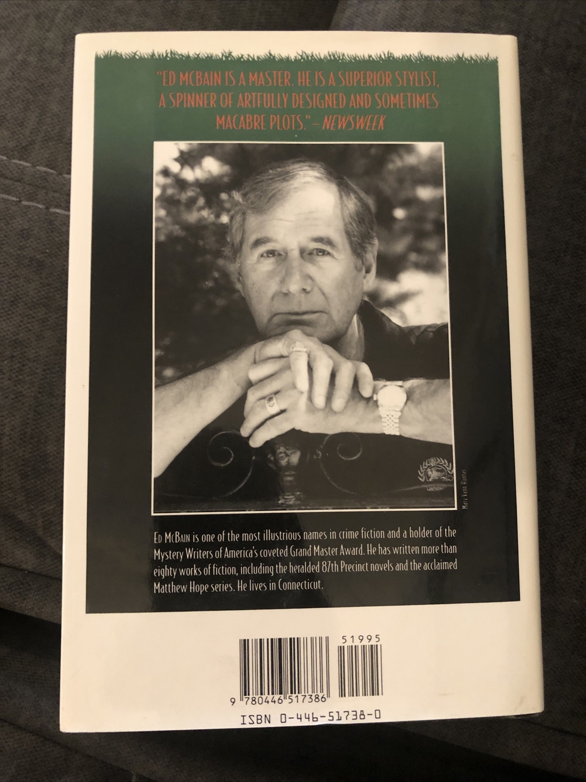 Mary Mary Signed Ed Mc Bain First Edition 1993 Protective Cover ...