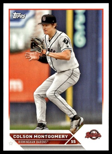 COLSON MONTGOMERY 2023 TOPPS PRO DEBUT RC BIRMINGHAM BARONS #PD-46 | eBay