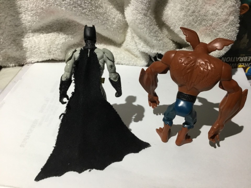 BATMAN & MAN-BAT ACTION FIGURES/TOYS (DC COMICS) - 2pcs (4” TALL) | eBay