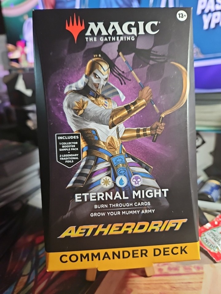 1x MtG - Aetherdrift Commander Deck - Eternal Might NEW/SEALED ...