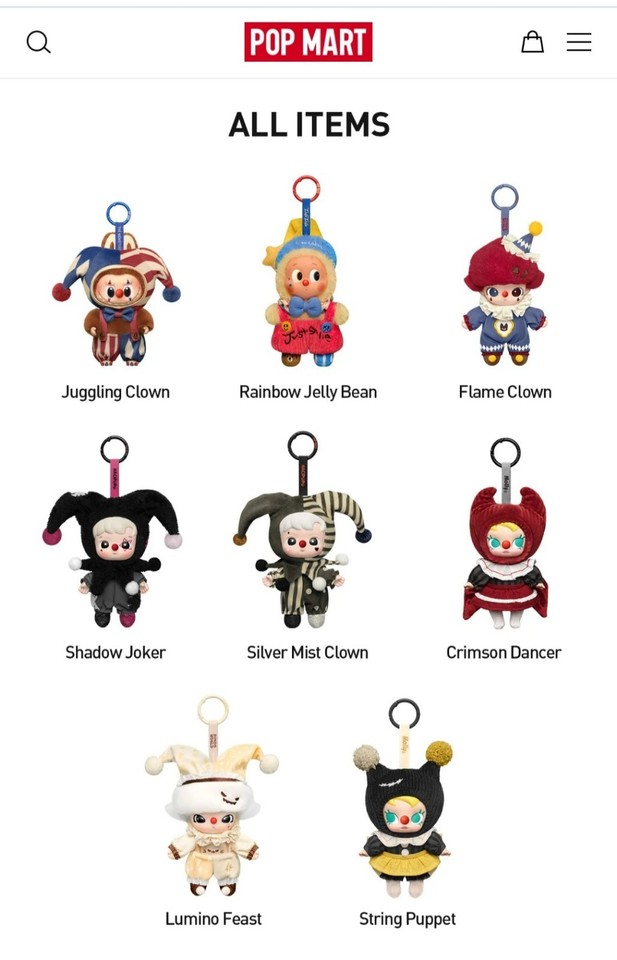 POPMART Why So Serious HACIPUPU SILVER MIST CLOWN Authentic US Seller ...