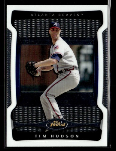 2009 Finest #81 Tim Hudson Card Atlanta Braves | eBay