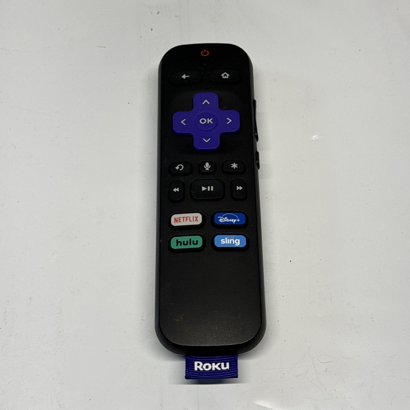 Roku Remote Voice Netflix Hulu Disney+ Sling - Control Volume Power RC ...