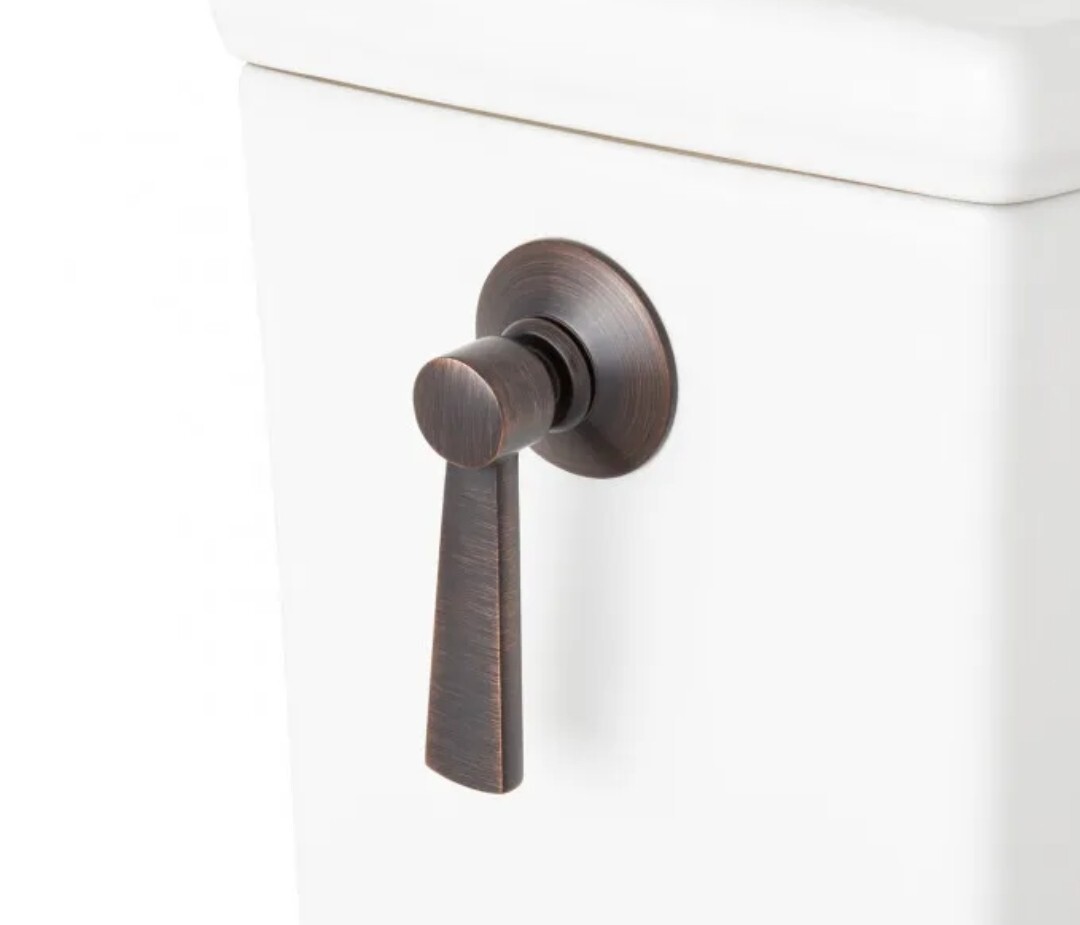 🚨 NEW Signature Hardware Pendleton Vertical Flush Lever Oil Rubbed ...