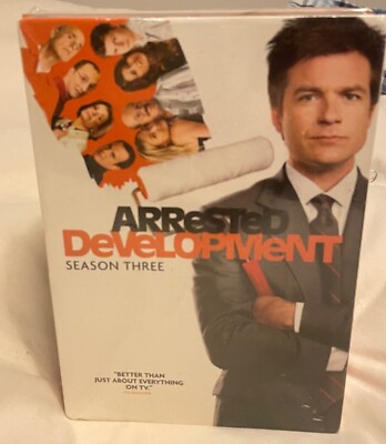 Arrested Development: Complete DVD Series 1-3 set- Seasons 1, 2, and 3 ...