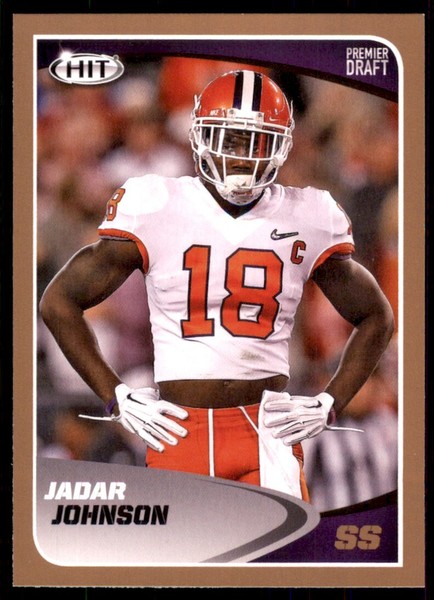 2017 Sage Hit - Bronze #30 Jadar Johnson (RC) for sale online | eBay