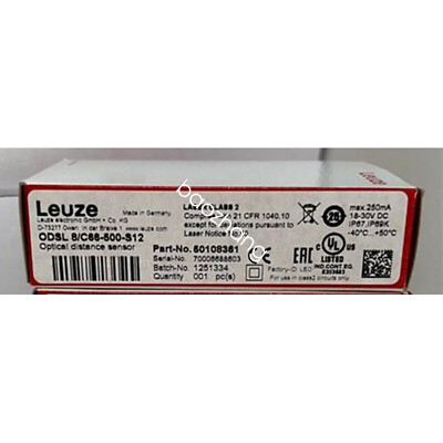 1PCS New LEUZE ODSL 8/C66-500-S12 50108361 Optical distance sensor#QW ...