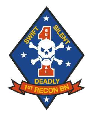 1st Recon Battalion Vinyl Decal Sticker R279 | eBay