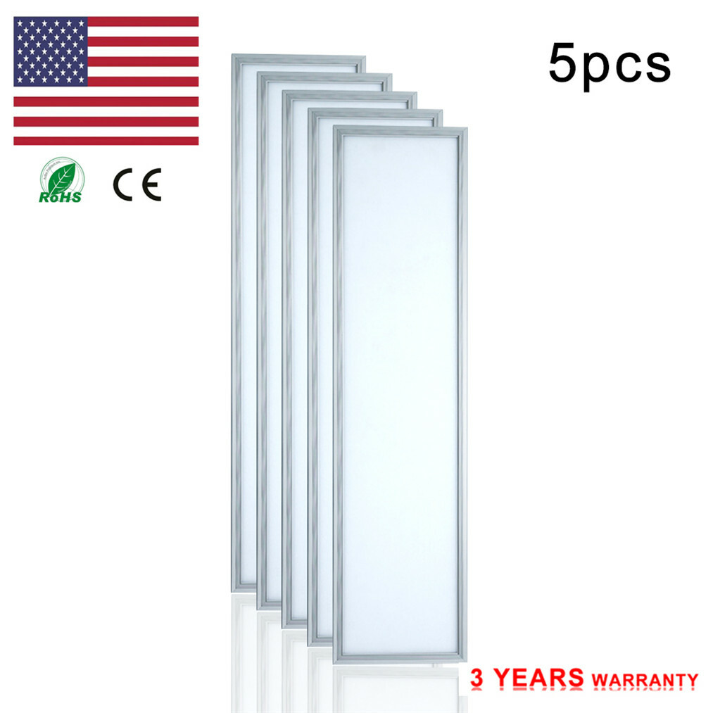 2x4 2x2 Square Rectangle Recessed LED Panel Light 36W 48W 72W Ceiling ...