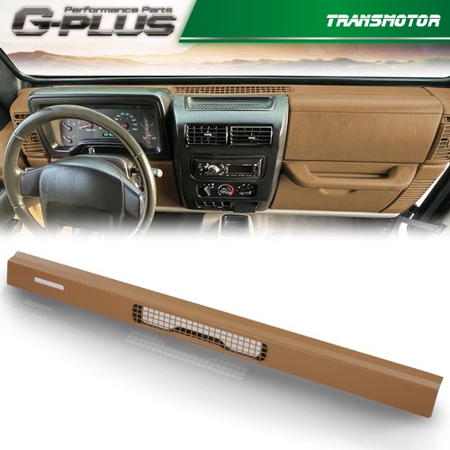 Fit For 1997-2006 Jeep Wrangler TJ Dash Top Cover Defrost Vent Bezel ...