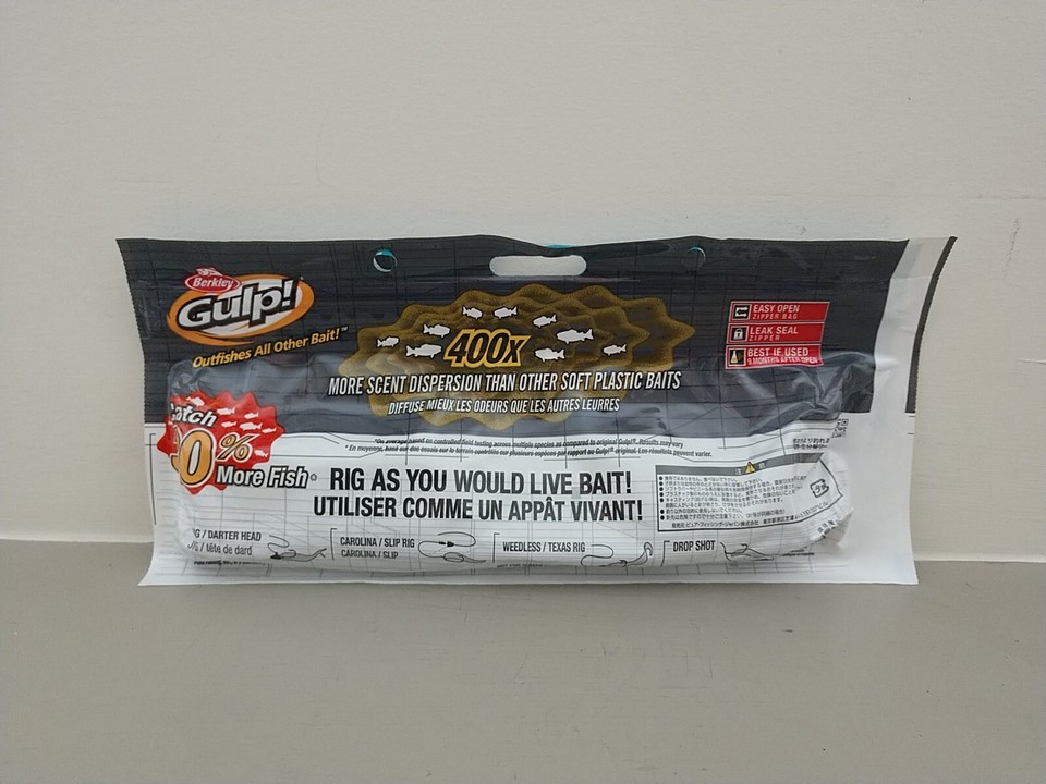 Berkley Gulp! Saltwater Grub - 8 Inch Chartreuse | eBay