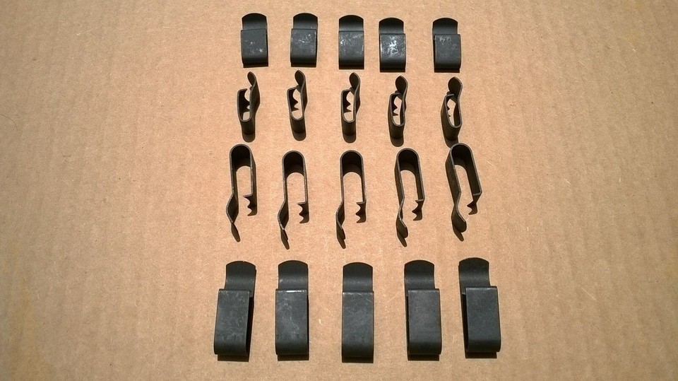 10 WIRING LOOM CLIP RETAINERS FOR OLD CLASSIC DODGE RAM RAMCHARGER D250 ...