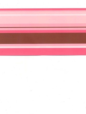Contemporary Pink & Brown Stripe Wallpaper Border BM9115BD | eBay