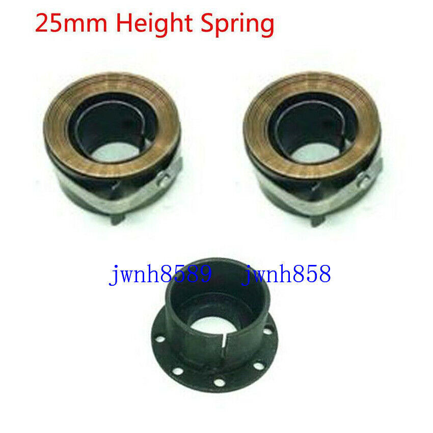1Set Millling Machine 25mm Spindle Quill Return Spring Clock + 1 Spring ...