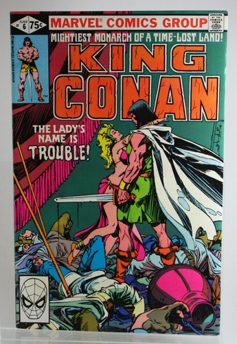 King Conan #6 Walter Simonson Robert E. Howard Bronze Age Comic 1981 ...
