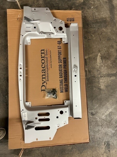 Dynacorn Mustang Radiator Support 67-68 With Cross Member 3640FWT for ...