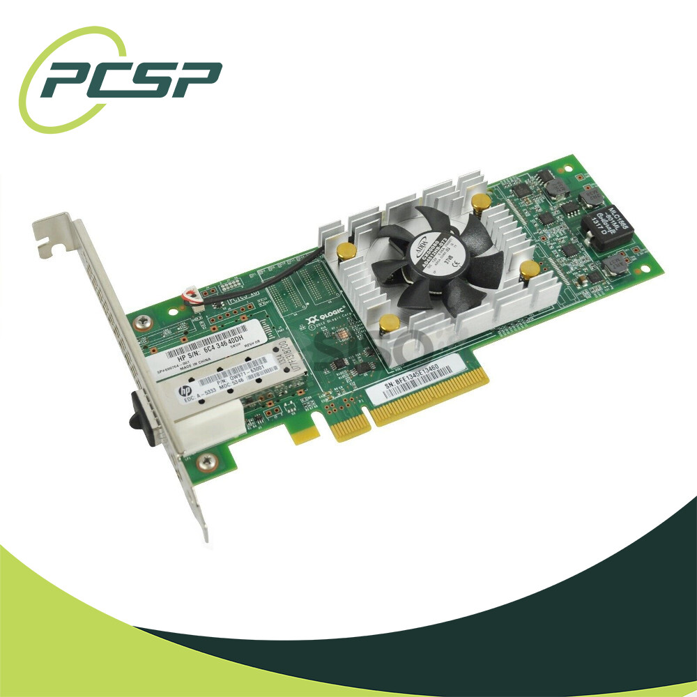 HP StoreFabric SN1000Q QLE2660-HP 1-Port 16Gbps FC PCIe HBA 699764-001 QW971A | eBay