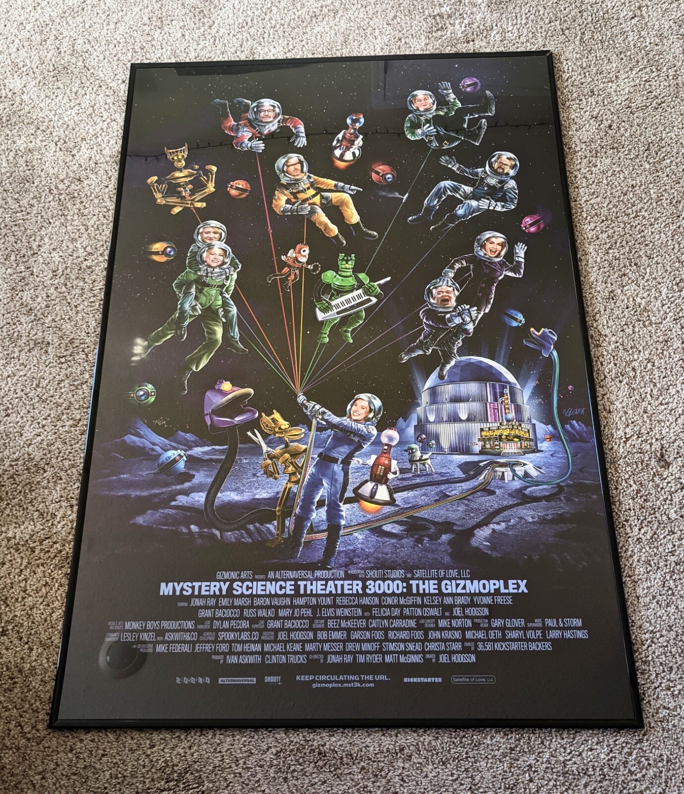 MST3K Kickstarter Exclusive 27" x 39" Brand New Season 13 Gizmoplex ...