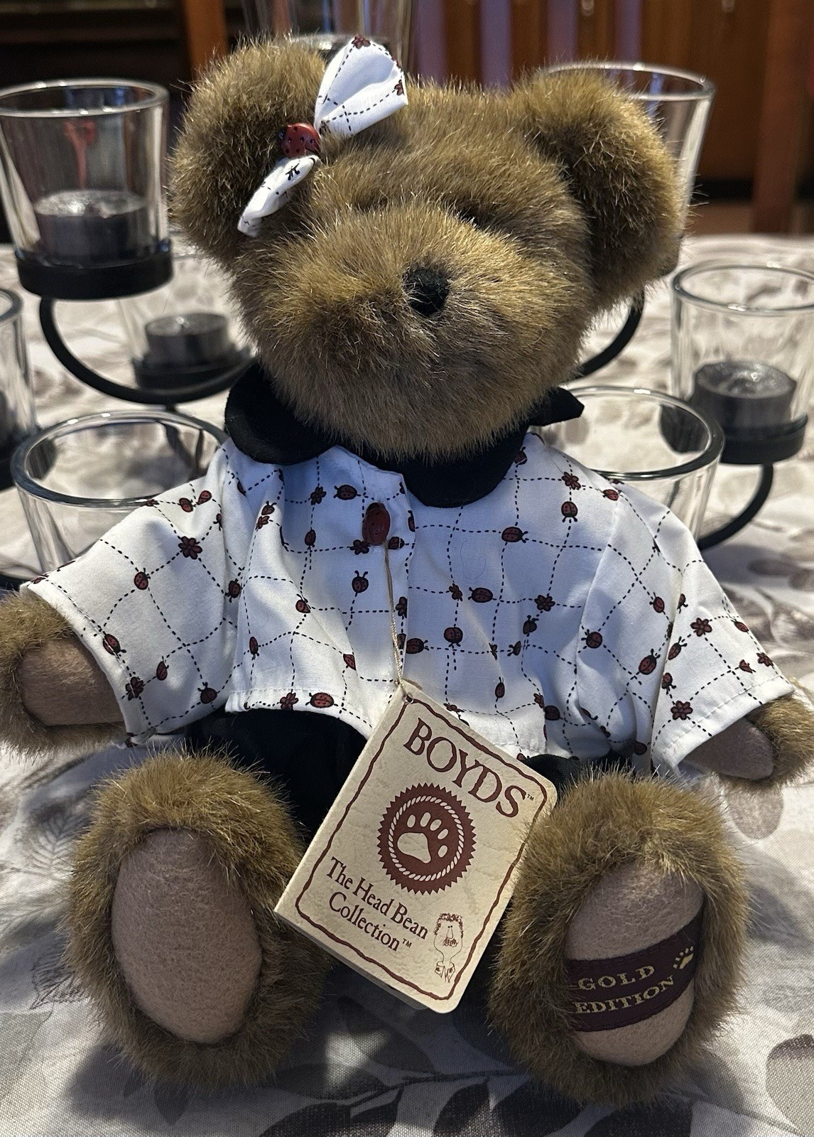 Boyd’s The Head Bean Collection Lindsley Ladybug | eBay