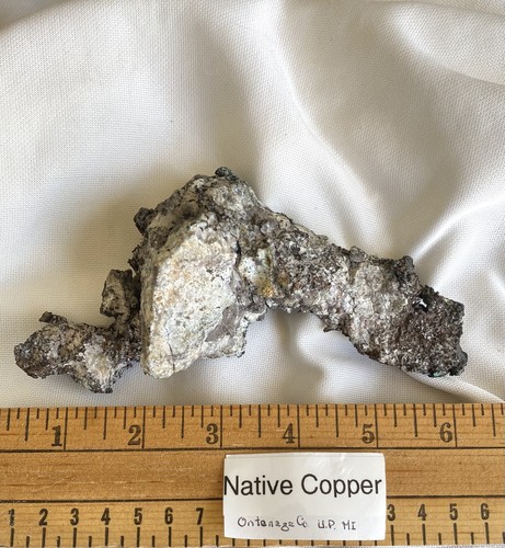 Michigan Native Copper Specimen Upper Peninsula-19 oz | eBay