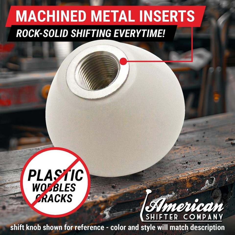 Yellow Command Sergeant Major Orange Metal Flake Shift Knob w/ M16x1.5 ...