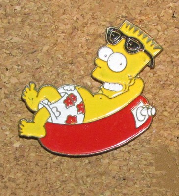 B8 PIN THE SIMPSONS BART SIMPSON in POOL | eBay