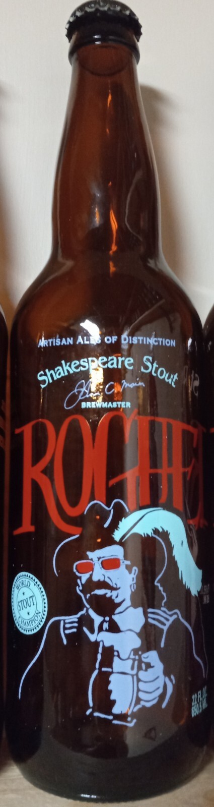 Vintage Rogue Ales Brewing Shakespeare Stout 22oz Bottle Newport Oregon ...