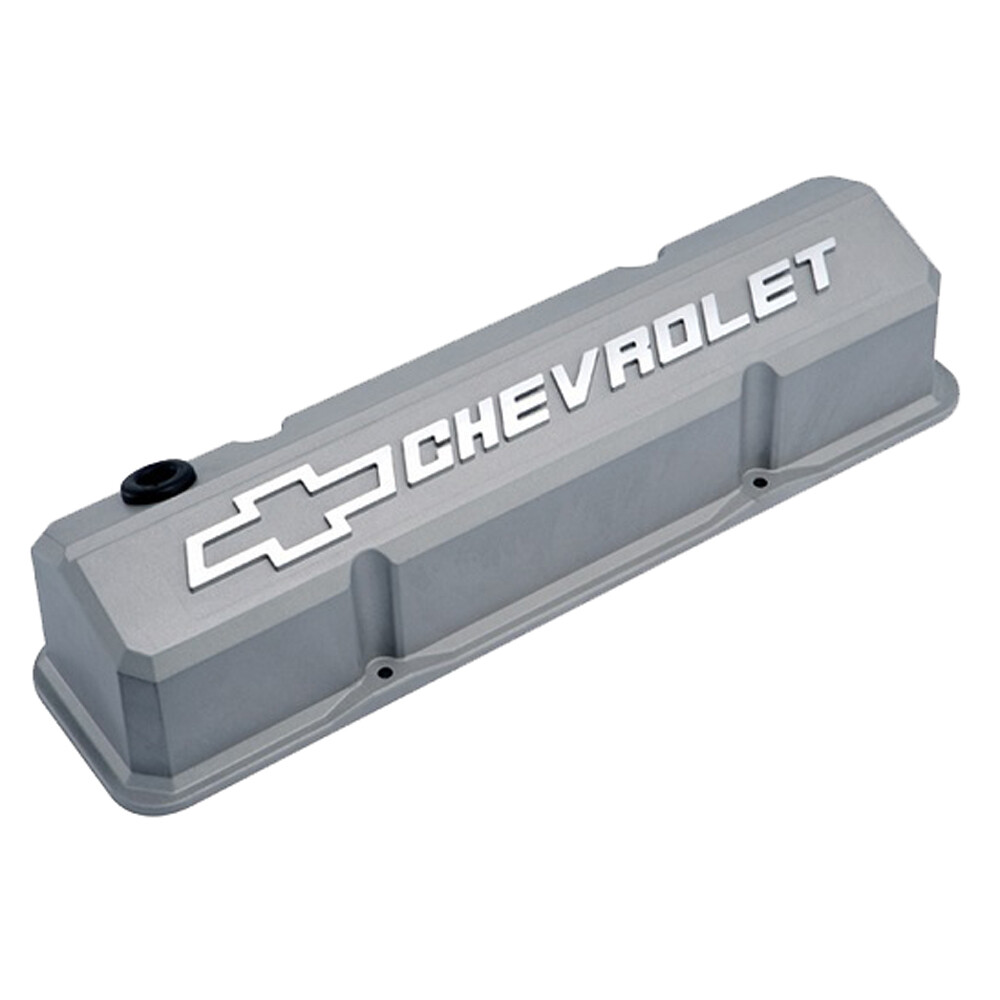 Proform Die Cast Alloy Rocker Covers Gray With Logo for Chev SB V8 ...